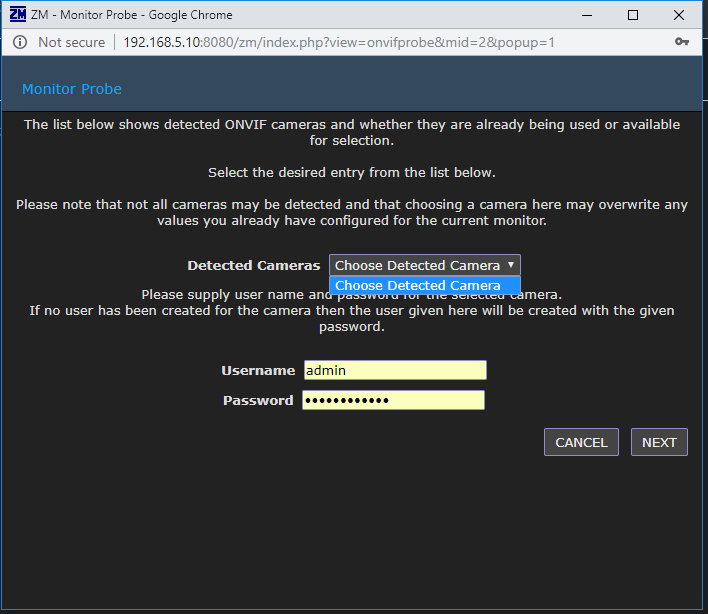 ONVIF Probe not working · Issue #15 · dlandon/zoneminder.machine.learning · GitHub