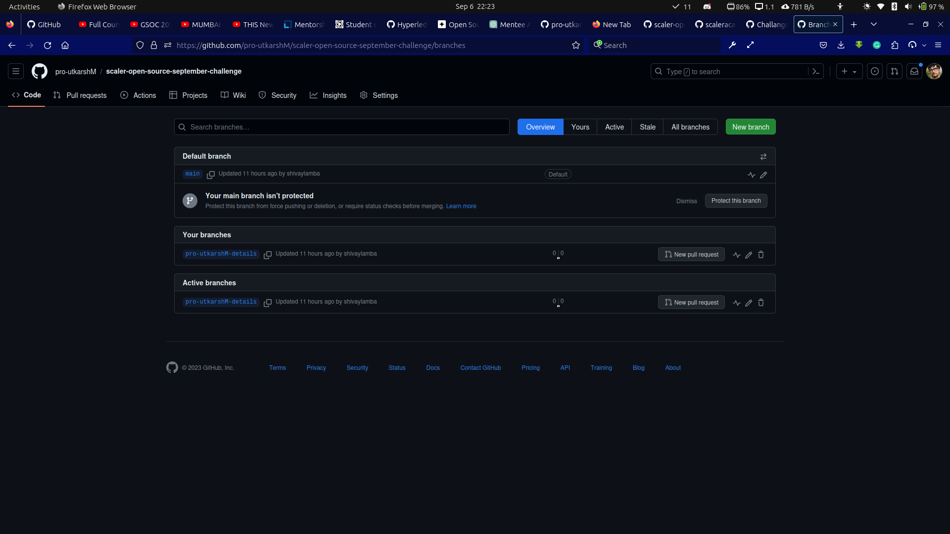 Challenge1 · Issue 880 · Scaleracademyscaler Open Source September Challenge · Github