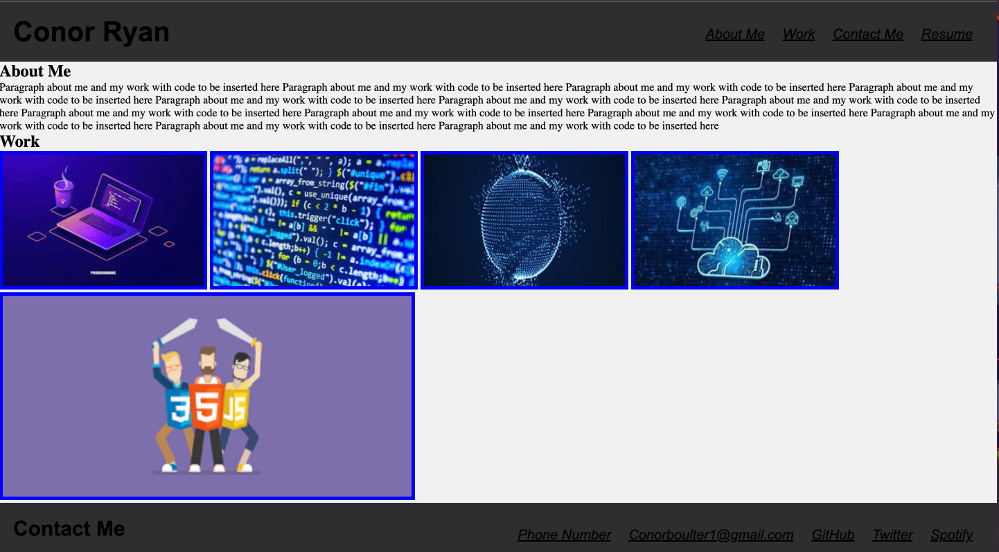 GitHub - Boulter97/Conor-s-Portfolio-