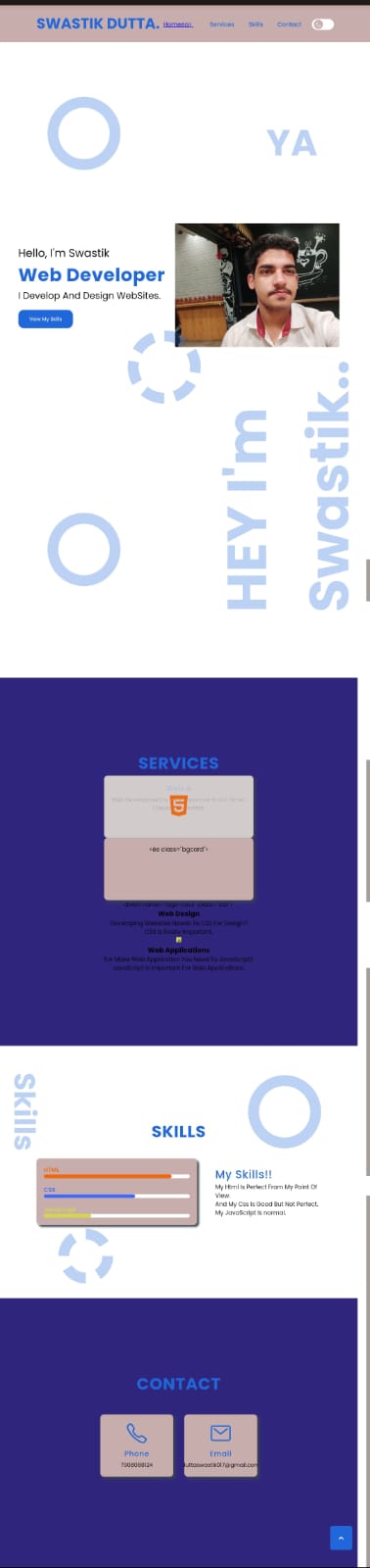 GitHub - Swastik-creator/Portfolio: It's my portfolio website