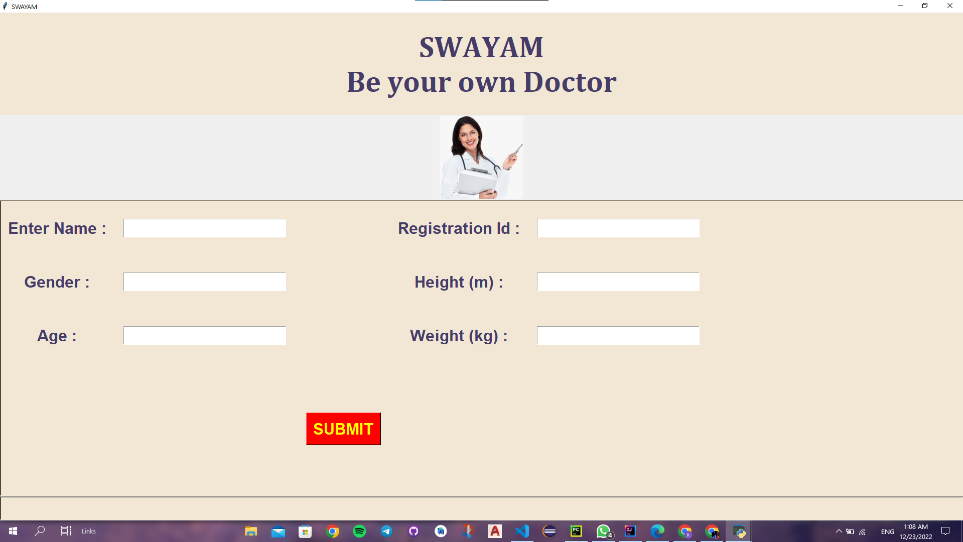 GitHub - khairnarharshita/SWAYAM-A-smart-medical-report