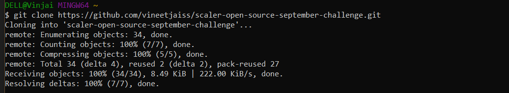 Challenge : Vineet · Issue #180 · scaleracademy/scaler-open-source-september-challenge · GitHub
