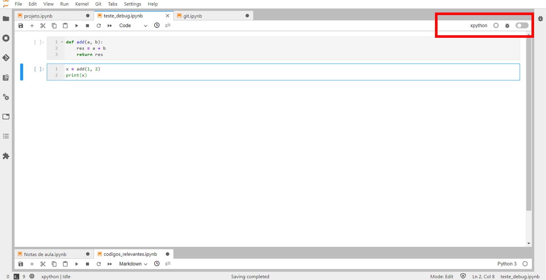 Debugger on/off button not available for kernels on conda-envs · Issue #475 · jupyterlab ...