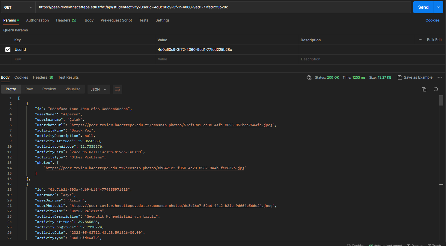 GitHub - alperencatak/EcoSnap-Postman-API-Project