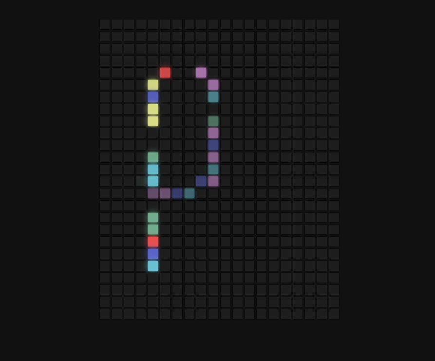 GitHub - aleksandraostrovskaya/hoverBOARD: The board consists of squares, when you hover over ...