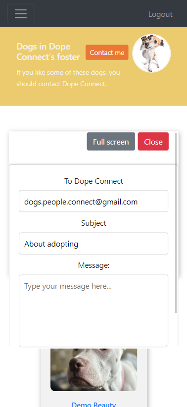 GitHub - nikolinaneric/Dogs-adoption-platform: Interactive platform for ...