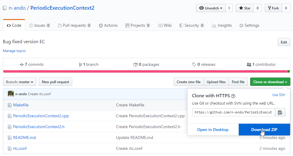 GitHub - n-ando/PeriodicExecutionContext2: Bug fixed version EC
