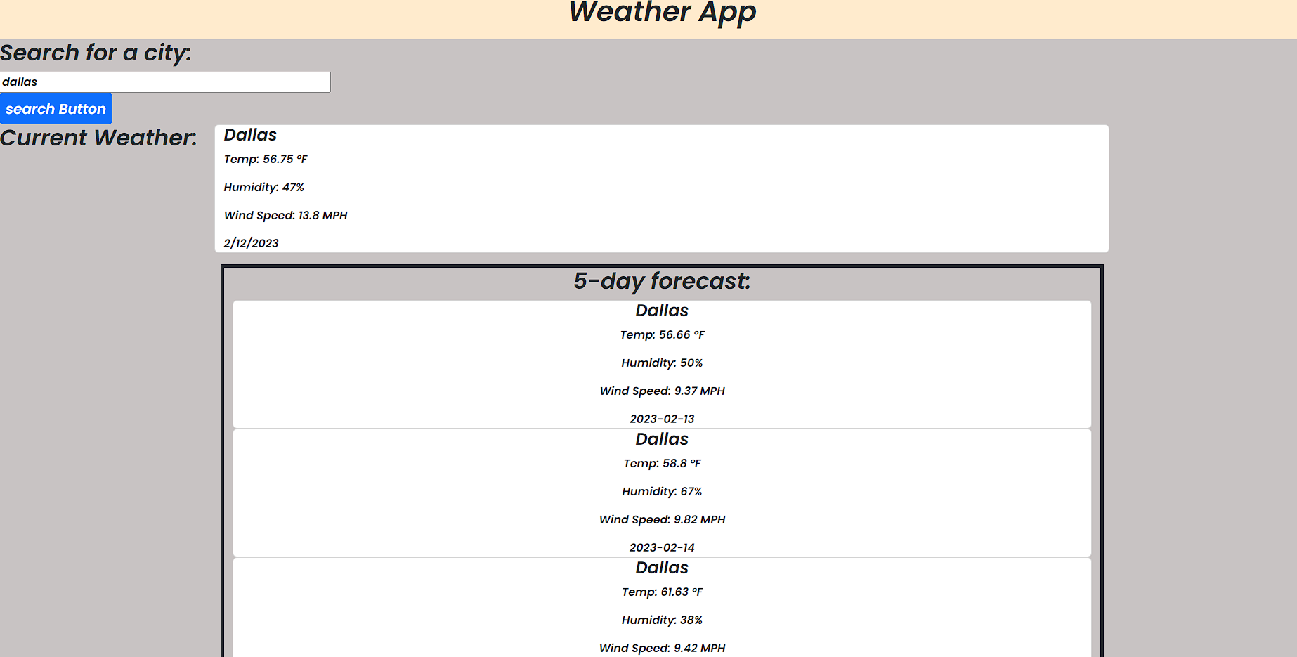 GitHub - romanjamess/weather-forecast