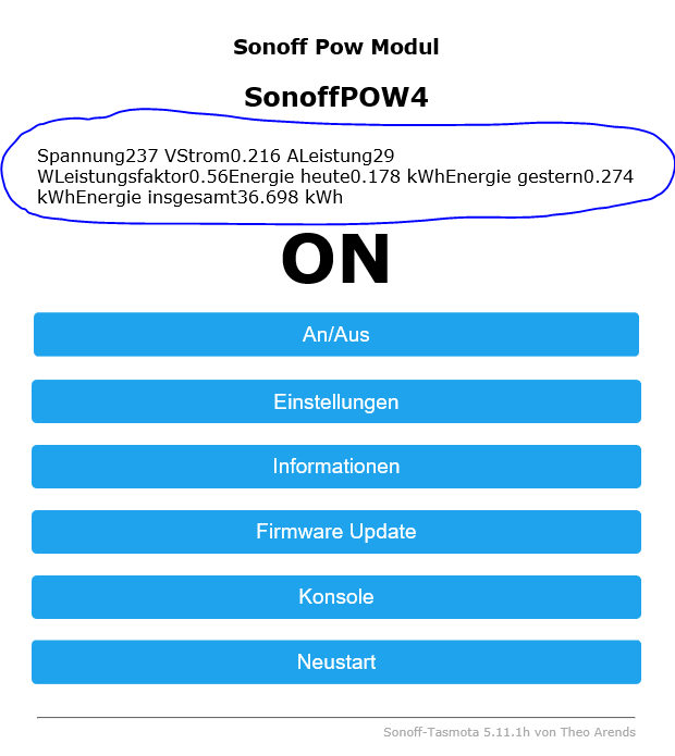 Version 5.11.1h Formatting error Sonoff POW main page · Issue #1754 · arendst/Tasmota · GitHub