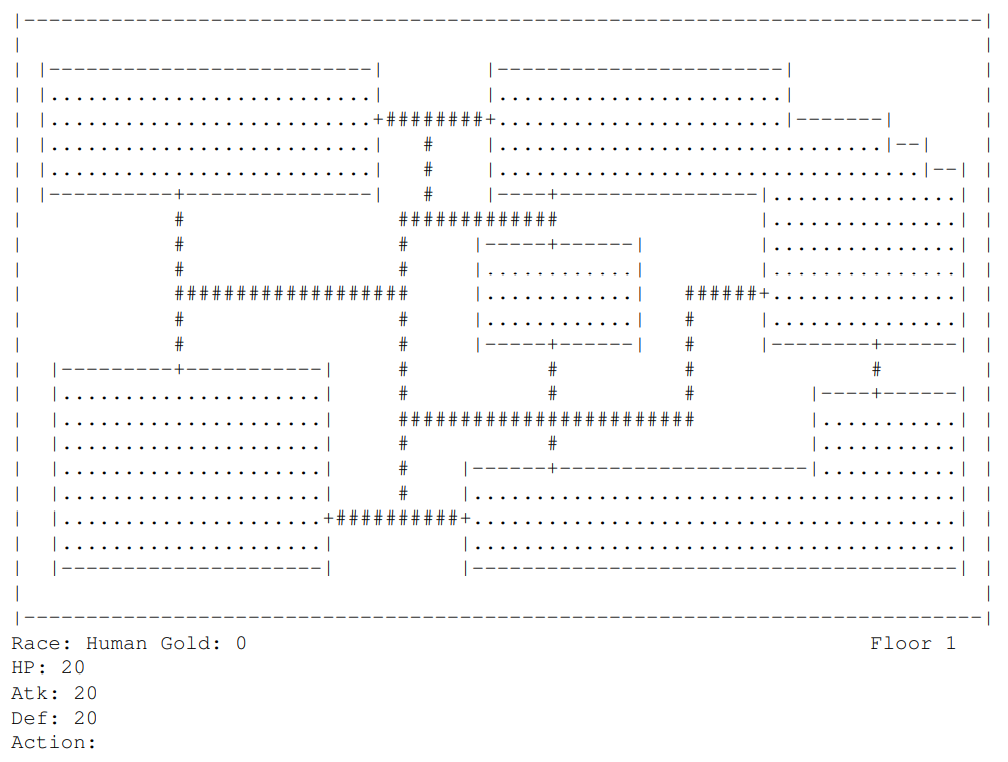 GitHub - Sirius-Hou/CC3K: ChamberCrawler3000+ is a game where the ...