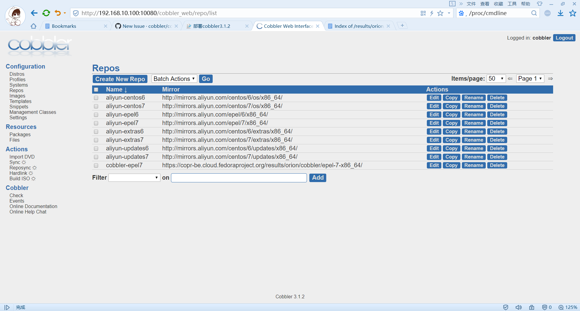 Add repo to profile, report error message. · Issue #2373 · cobbler/cobbler · GitHub