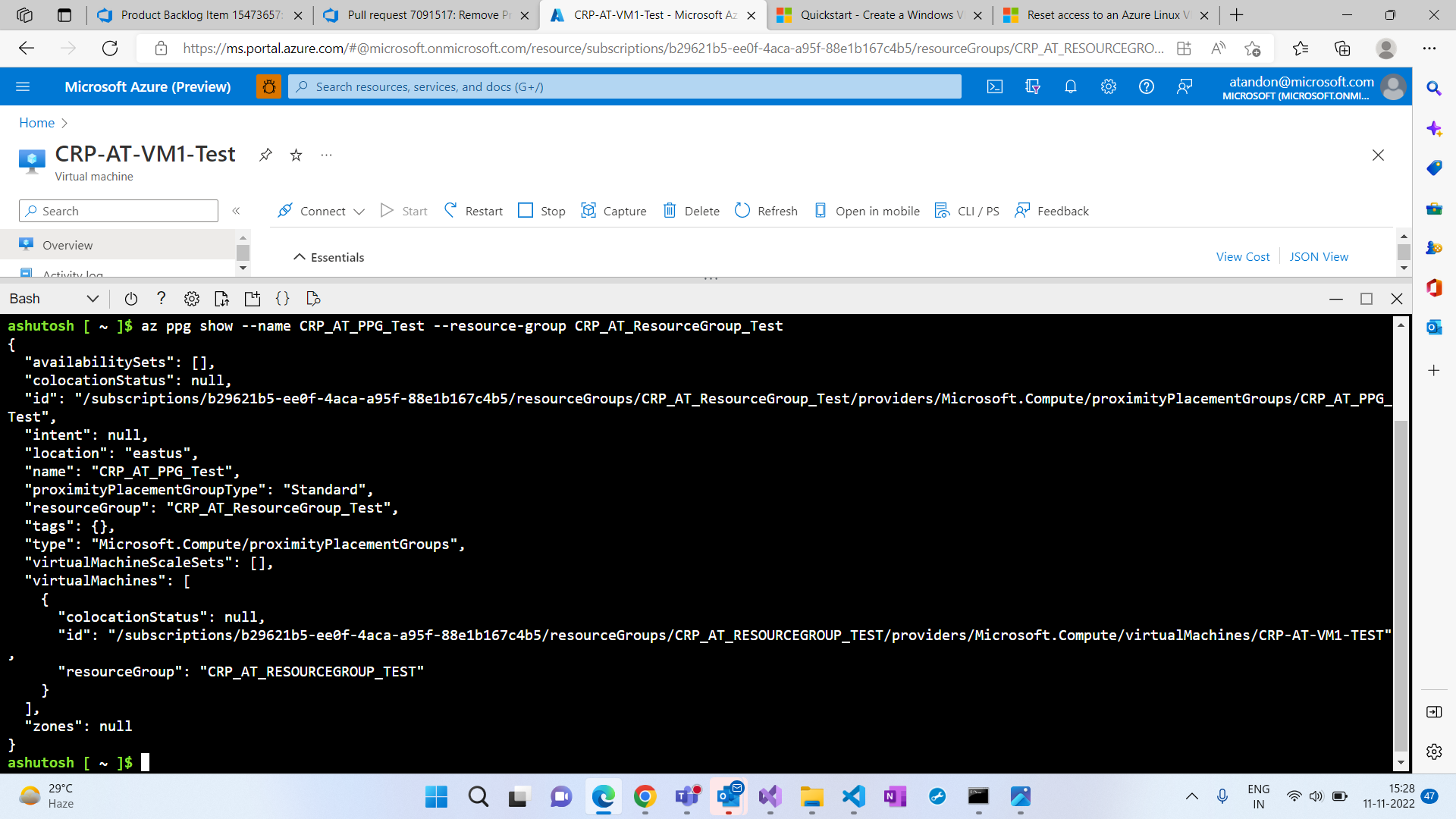 Cli Colocation Status For Vms And Ppg Is Shown As Null · Issue 24638 · Azureazure Cli · Github