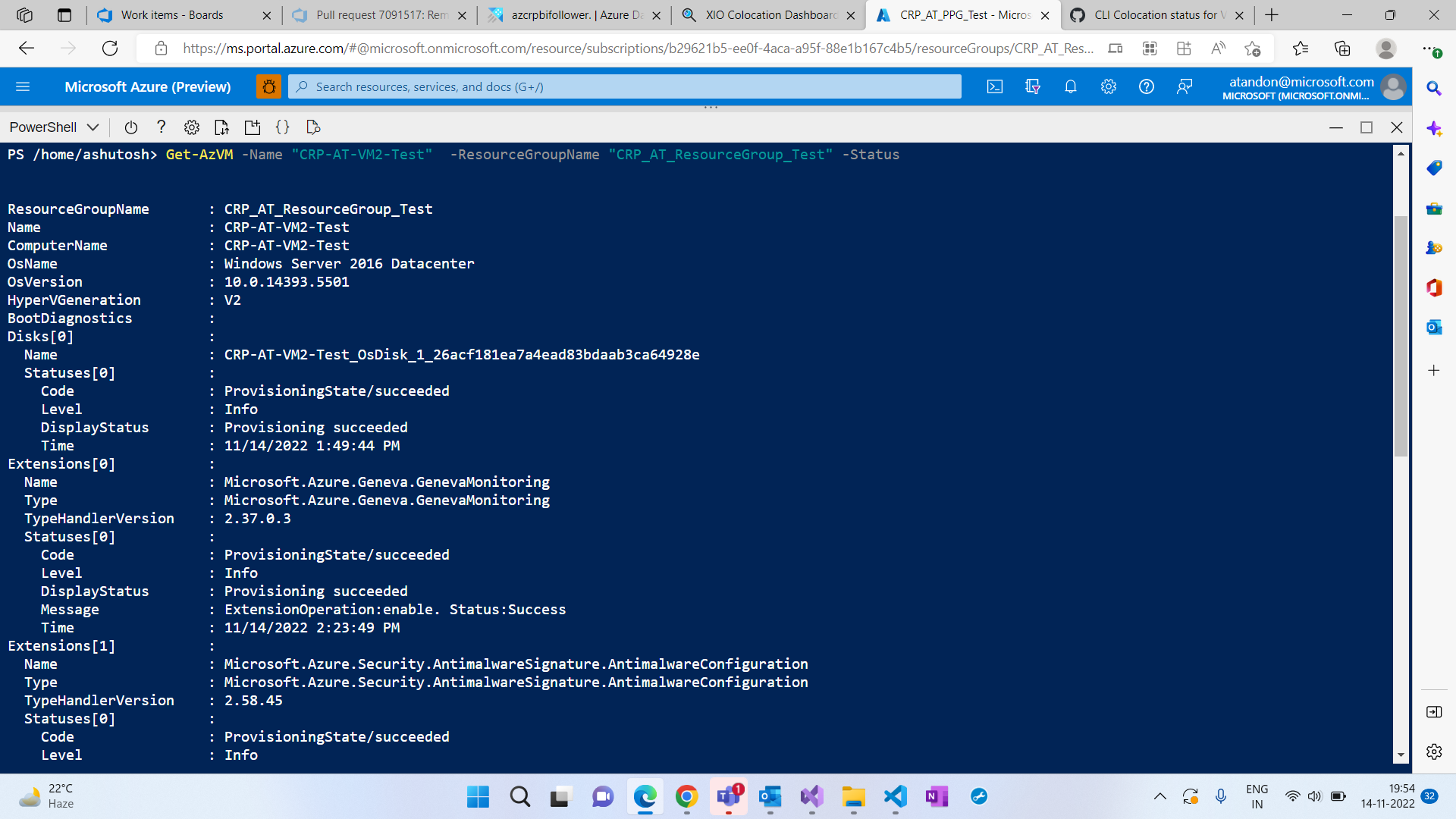 Cli Colocation Status For Vms And Ppg Is Shown As Null · Issue 24638 · Azureazure Cli · Github