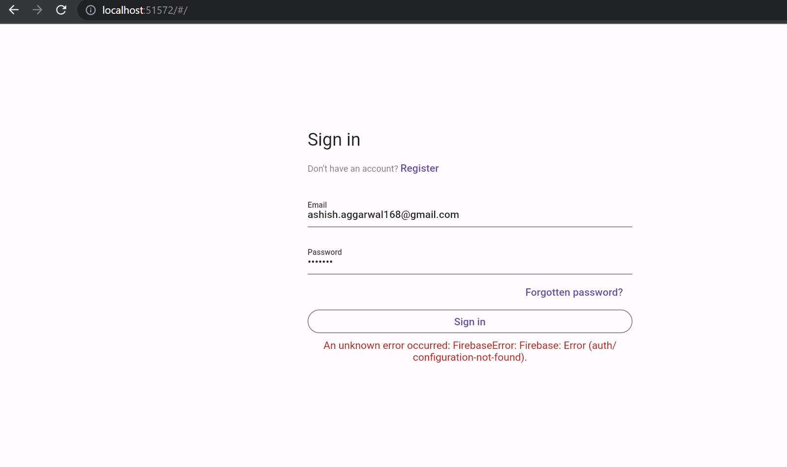 Getting Error During Sign In Issue 131147 Flutter Flutter Github
