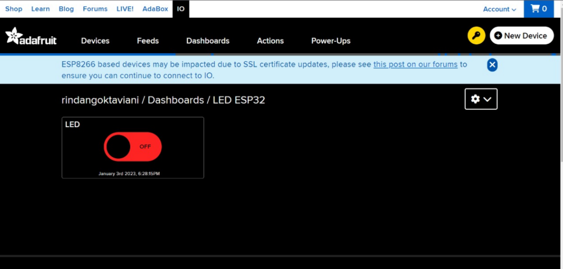 GitHub - razanfaruq/Jobsheet-4-Embedded-System