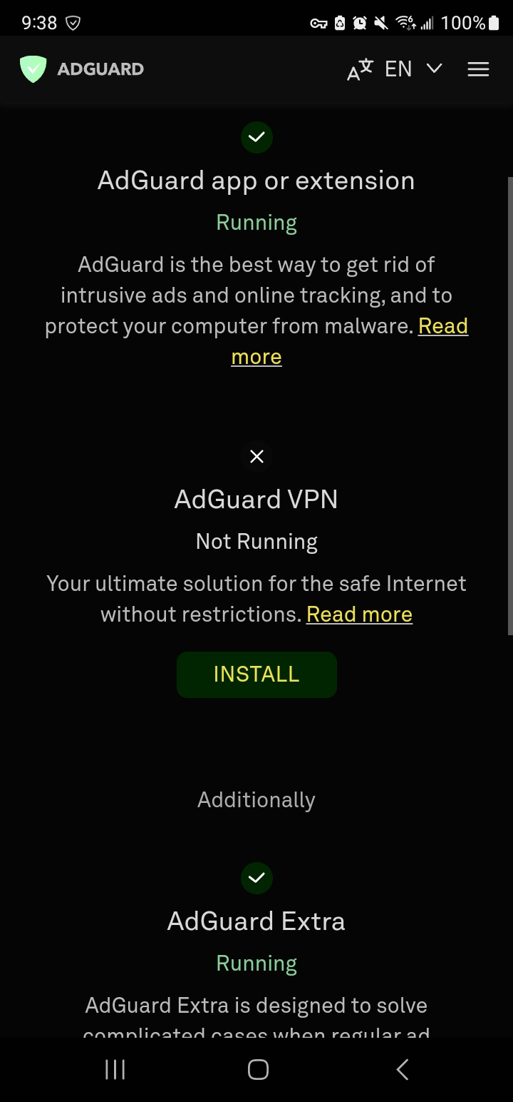 Adguard Services check page not detecting Adguard for Android Nightly · Issue #4606 ...