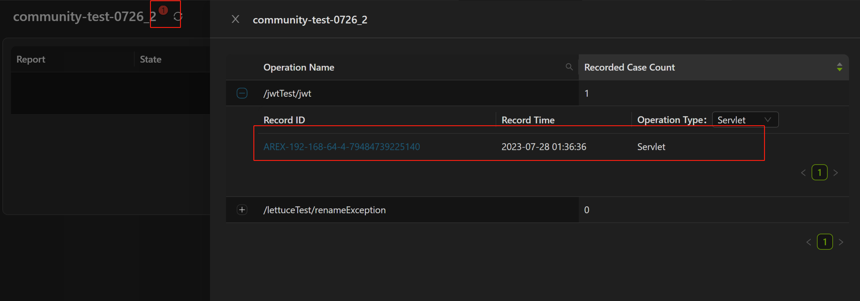 Feat Hope To Be Able To View The Recorded Test Cases · Issue 346 · Arextestarex · Github