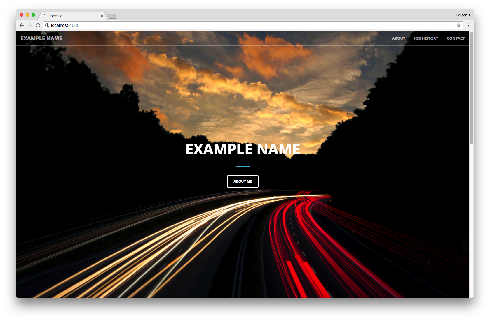 GitHub - Rixcy/PortfolioBuilder: A simple portfolio builder built in Jekyll