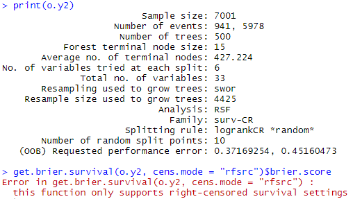 Questions about Brier score for competing risk models + tuning +sampling · kogalur ...