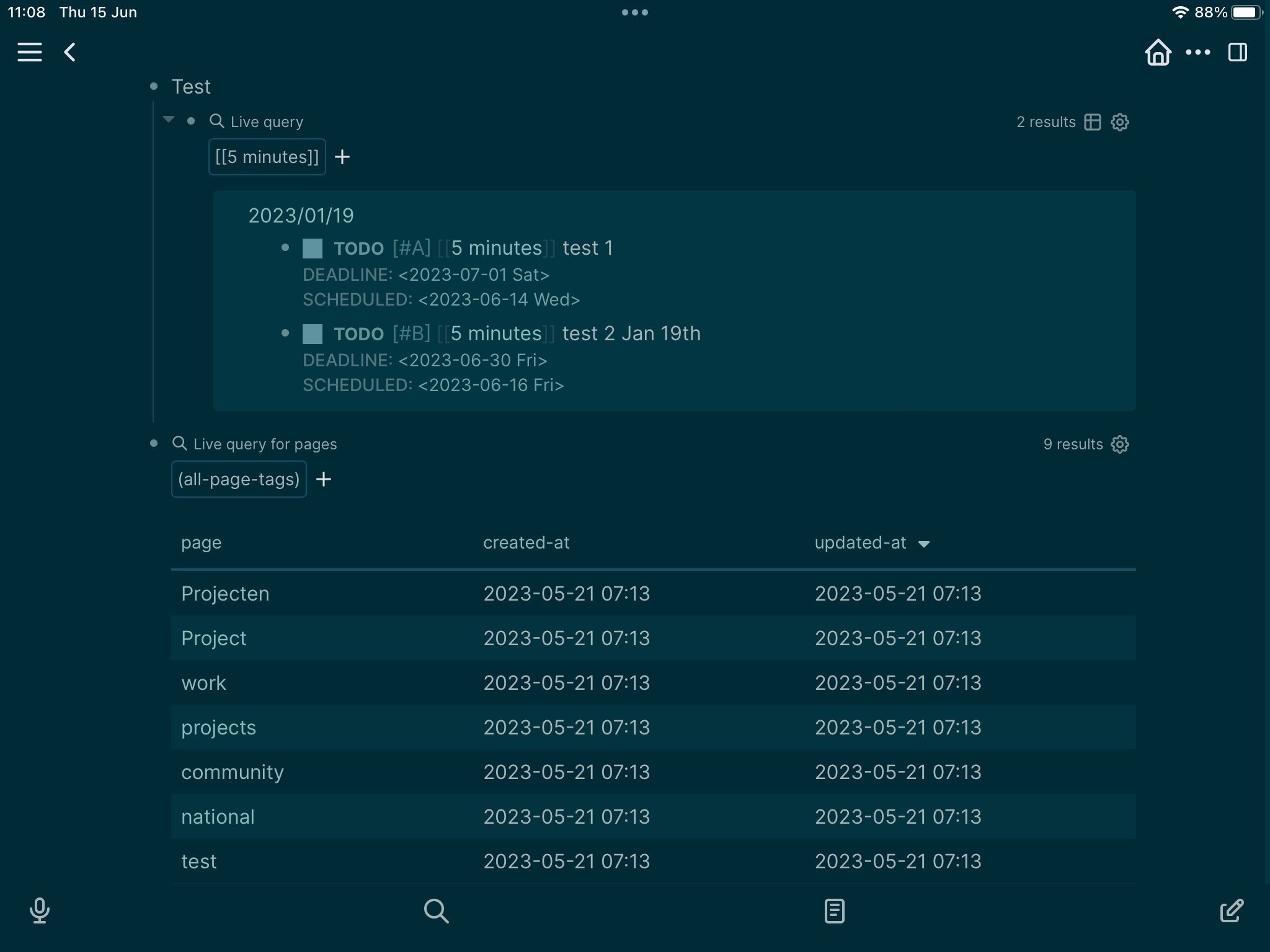 Queries nested under a specific block take the results from the first query listed · Issue #9670 ...