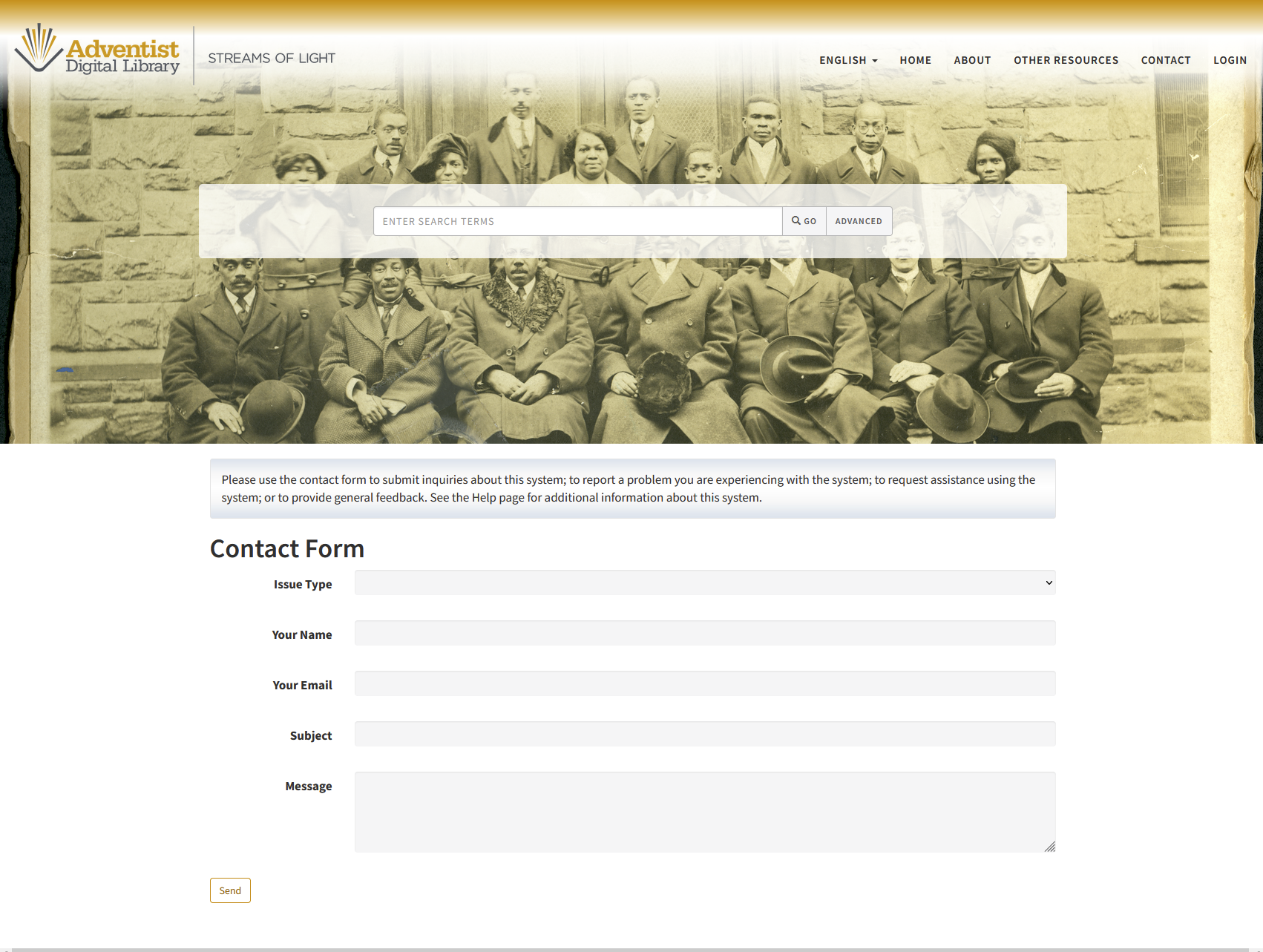 Modify system message on Contact page · Issue #355 · notch8/adventist_knapsack · GitHub