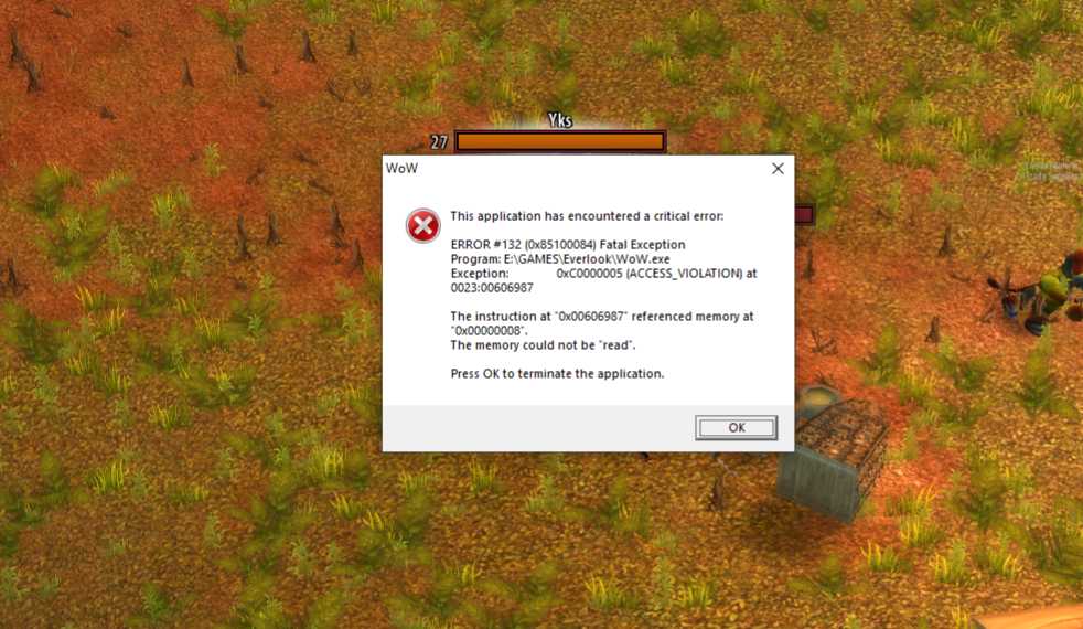 Eyes of the Beast Game Breaking Bug · Issue #62 · TeamEverlook/Everlook-BugTracker · GitHub