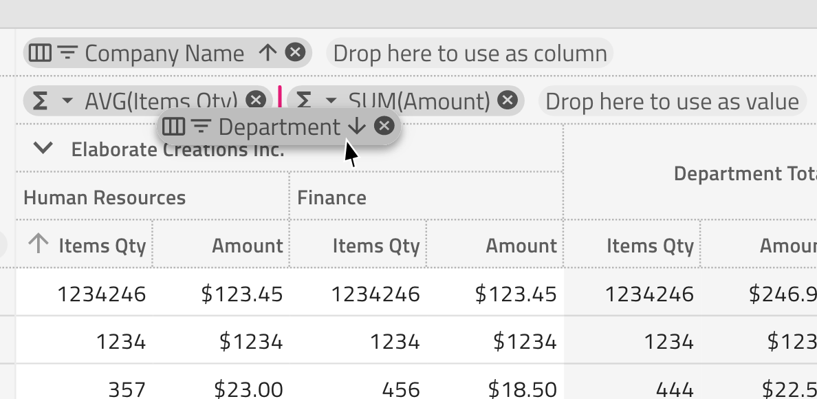 [Pivot] Implement drop area for the chips UI in the pivot dimensions · Issue #10712 · IgniteUI ...