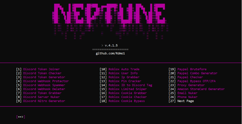 Github Deiviisback Neptune