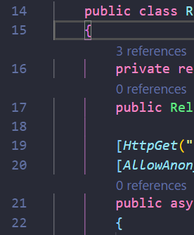 Indent guides not rendered on code lens lines · Issue #50751 ...