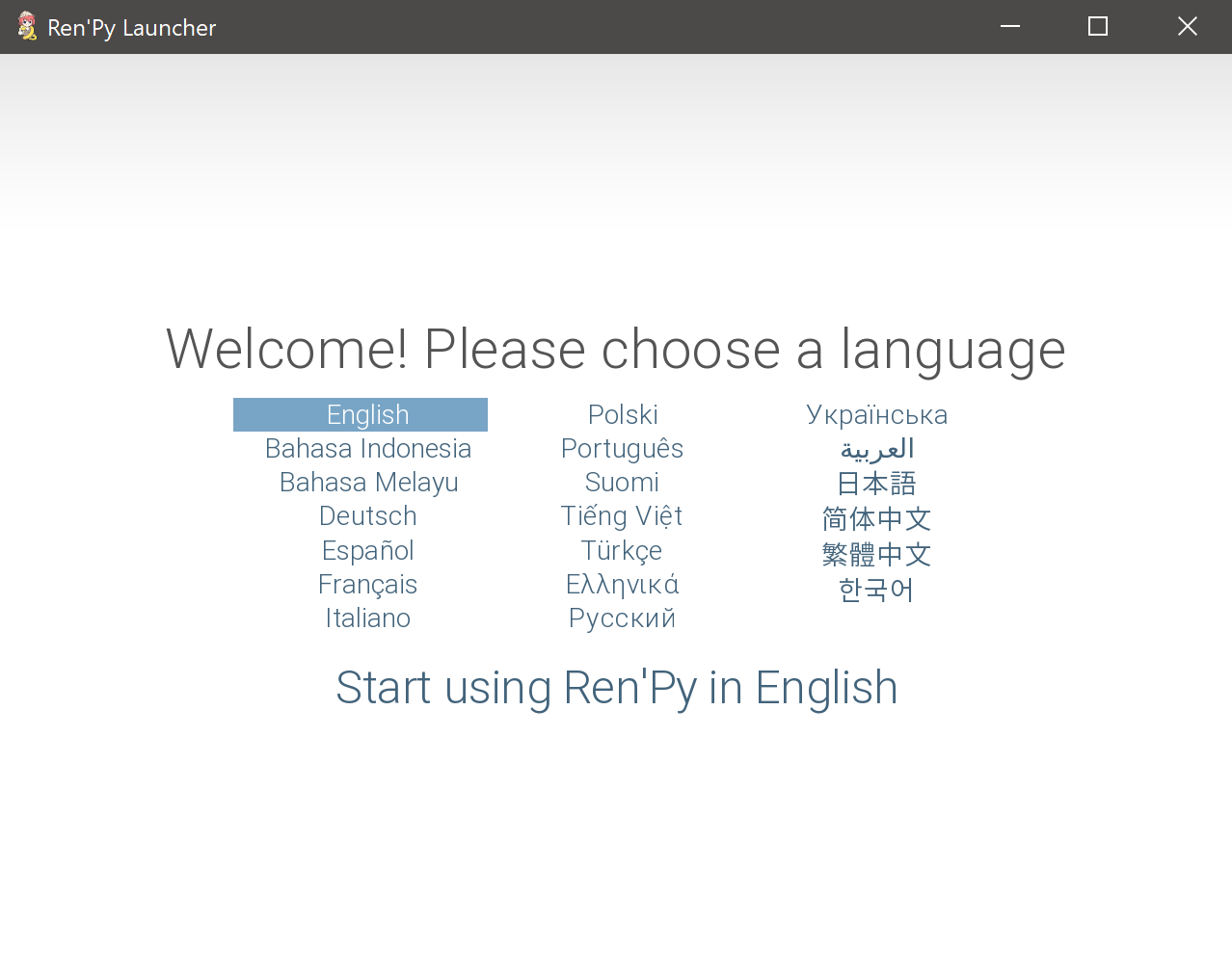 Trouble starting renpy · Issue #4096 · renpy/renpy · GitHub
