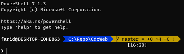 Powershell in VS Code's terminal has vertical artifact · Issue #122985 ...