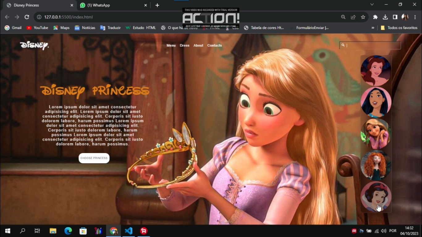 GitHub - stefanieSilvaOliveira/projeto-princesas-disney
