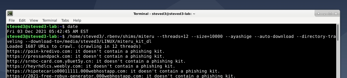 URLScan feed not pulling in · Issue #169 · ninoseki/miteru · GitHub