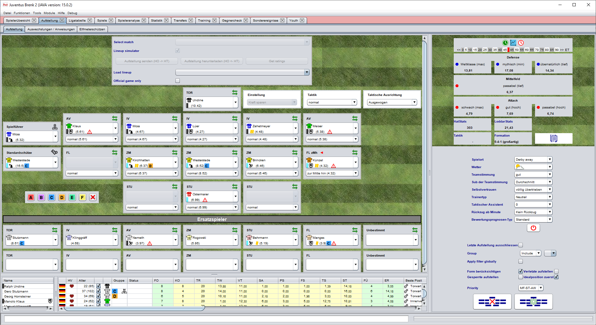 [FEATURE] Lineup-Simulation workflow · Issue #1267 · ho-dev ...