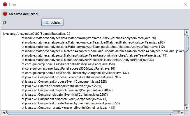 [eBUG] MatchesAnalyzerMatch division battle · Issue #310 · ho-dev/HattrickOrganizer · GitHub