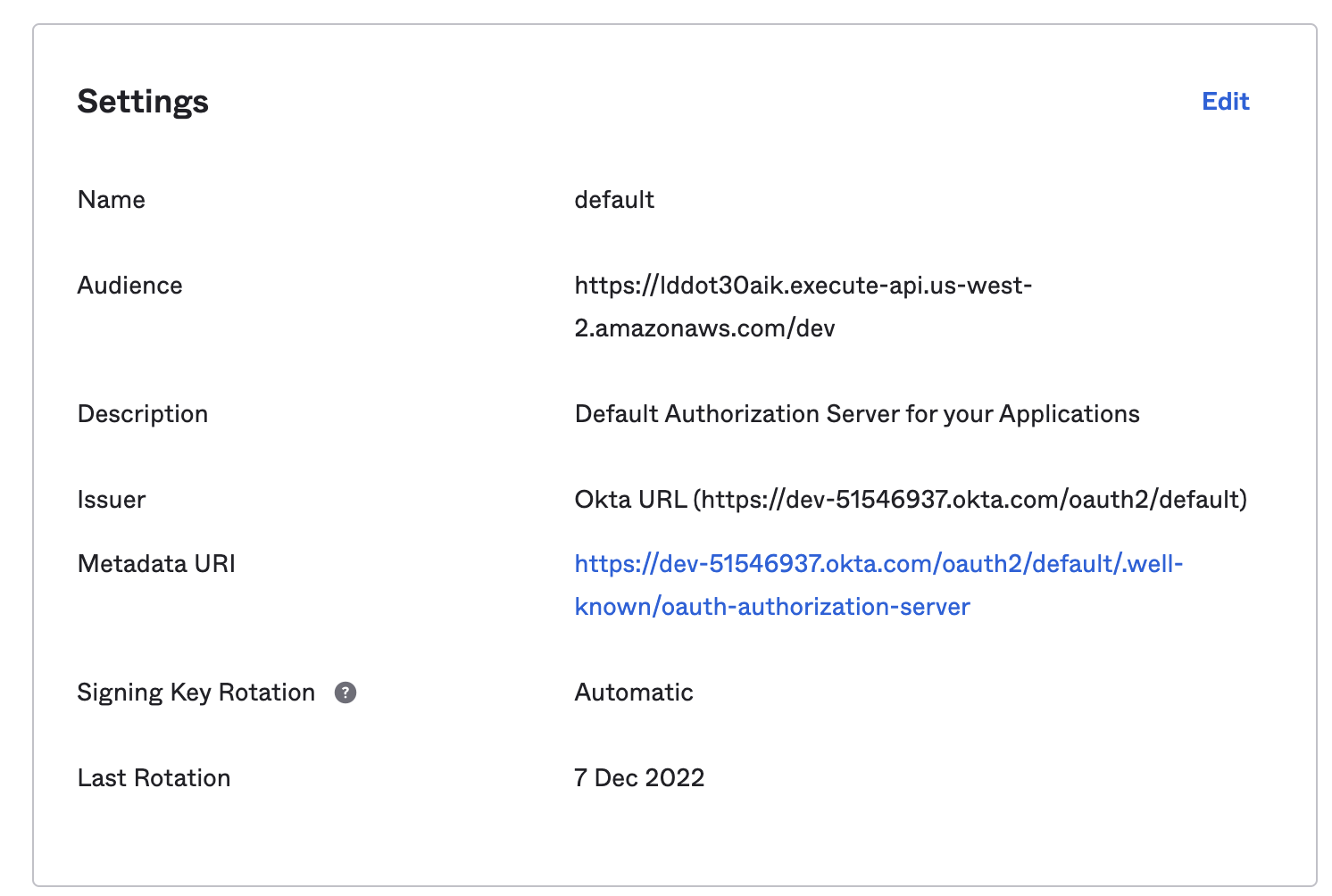 Can not get new access token at all, "An invalid audience was specified on the authorize request ...