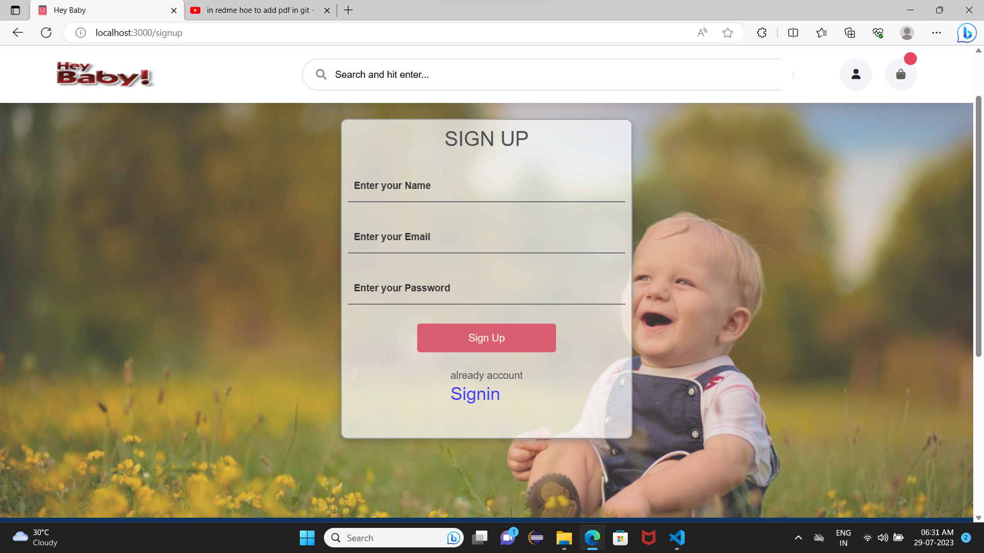 GitHub - roy705051/Hey_Baby_E-commerce-_Website: Hey_Baby_E-commerce-_Website which is made ...