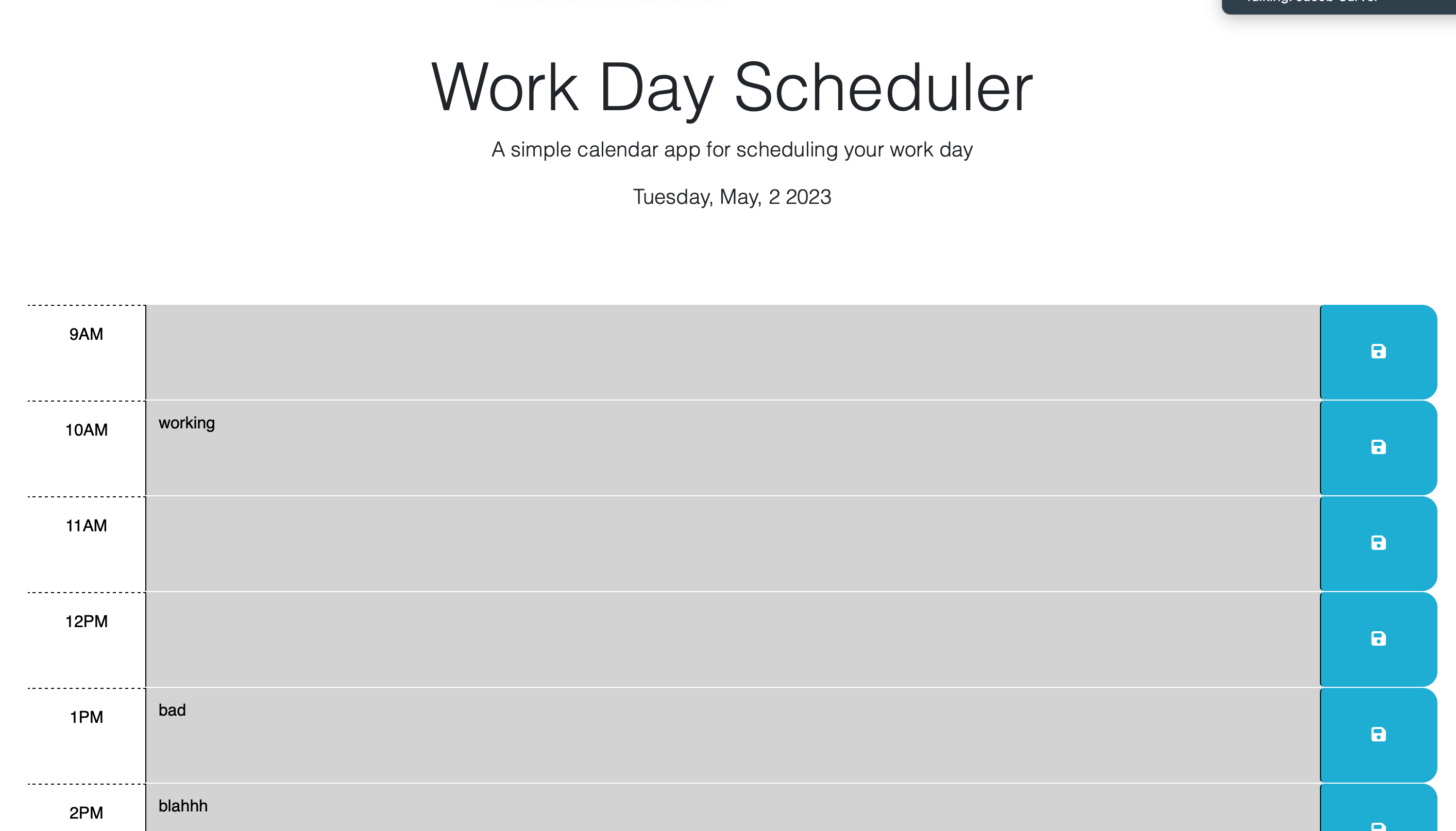 GitHub - cchloe928/work-day-scheduler