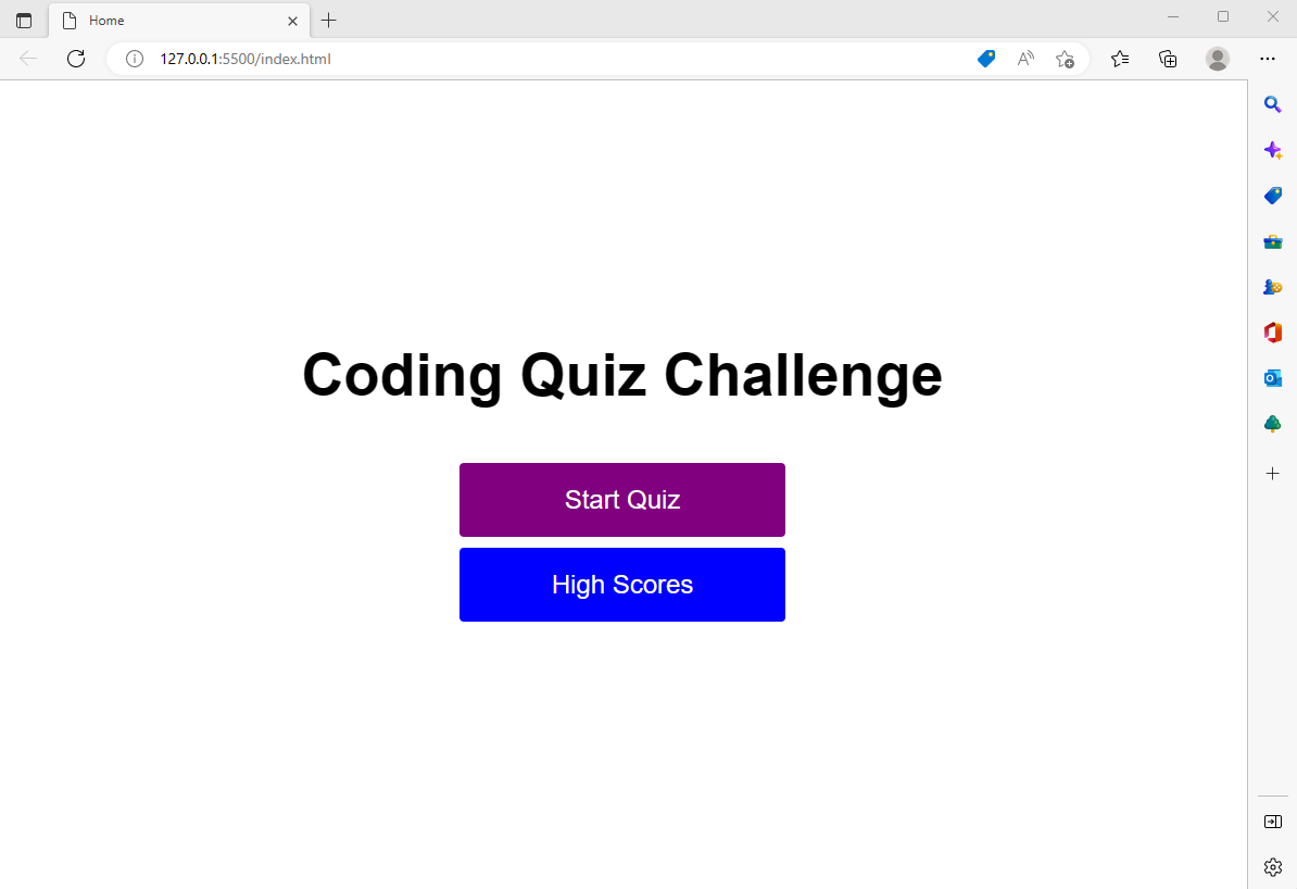 GitHub - ErnestoSosaa/Challenge4Sosa: Multiple choice quiz Module 4
