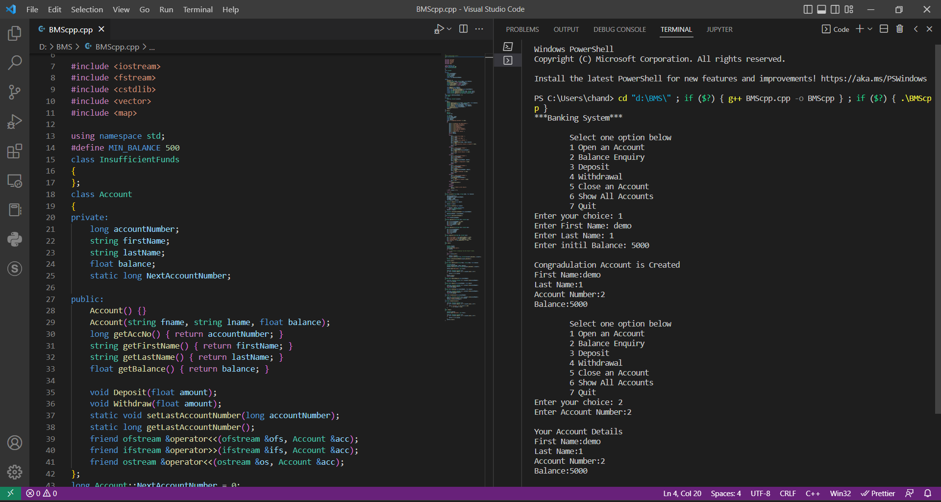 GitHub - Chandrasekharpaluri/Banking-Management-System: The bank ...