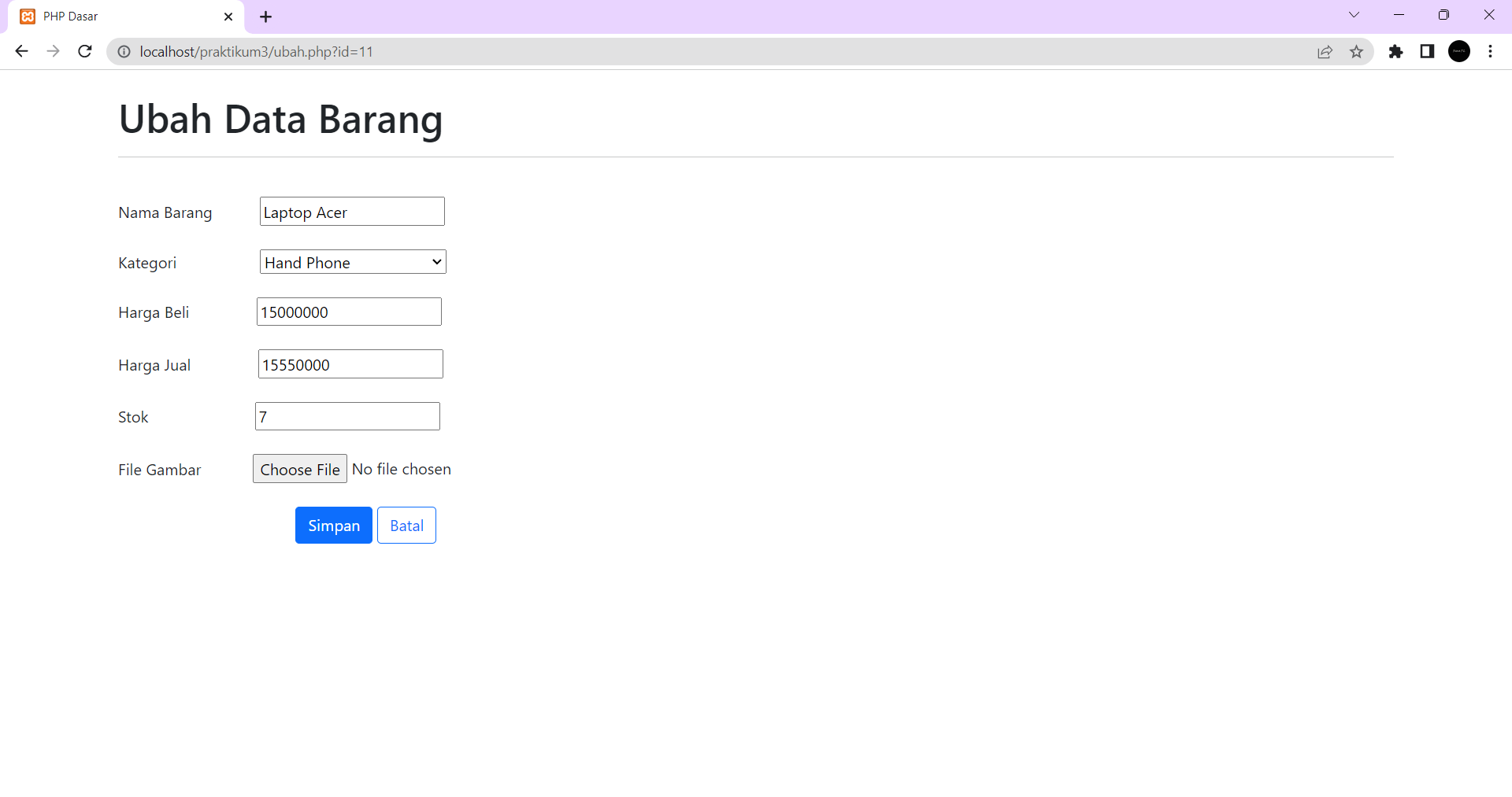 GitHub - rimapuji/praktikum3_pweb2: Nama