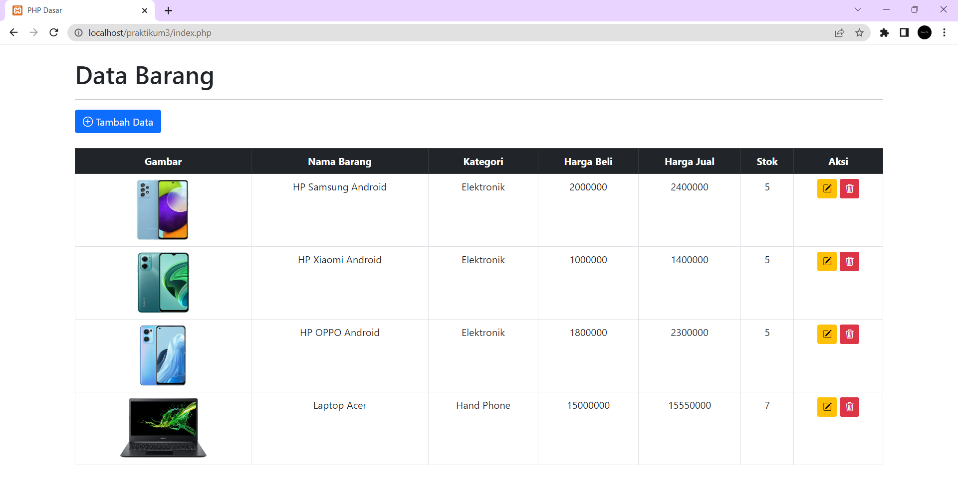 GitHub - rimapuji/praktikum3_pweb2: Nama