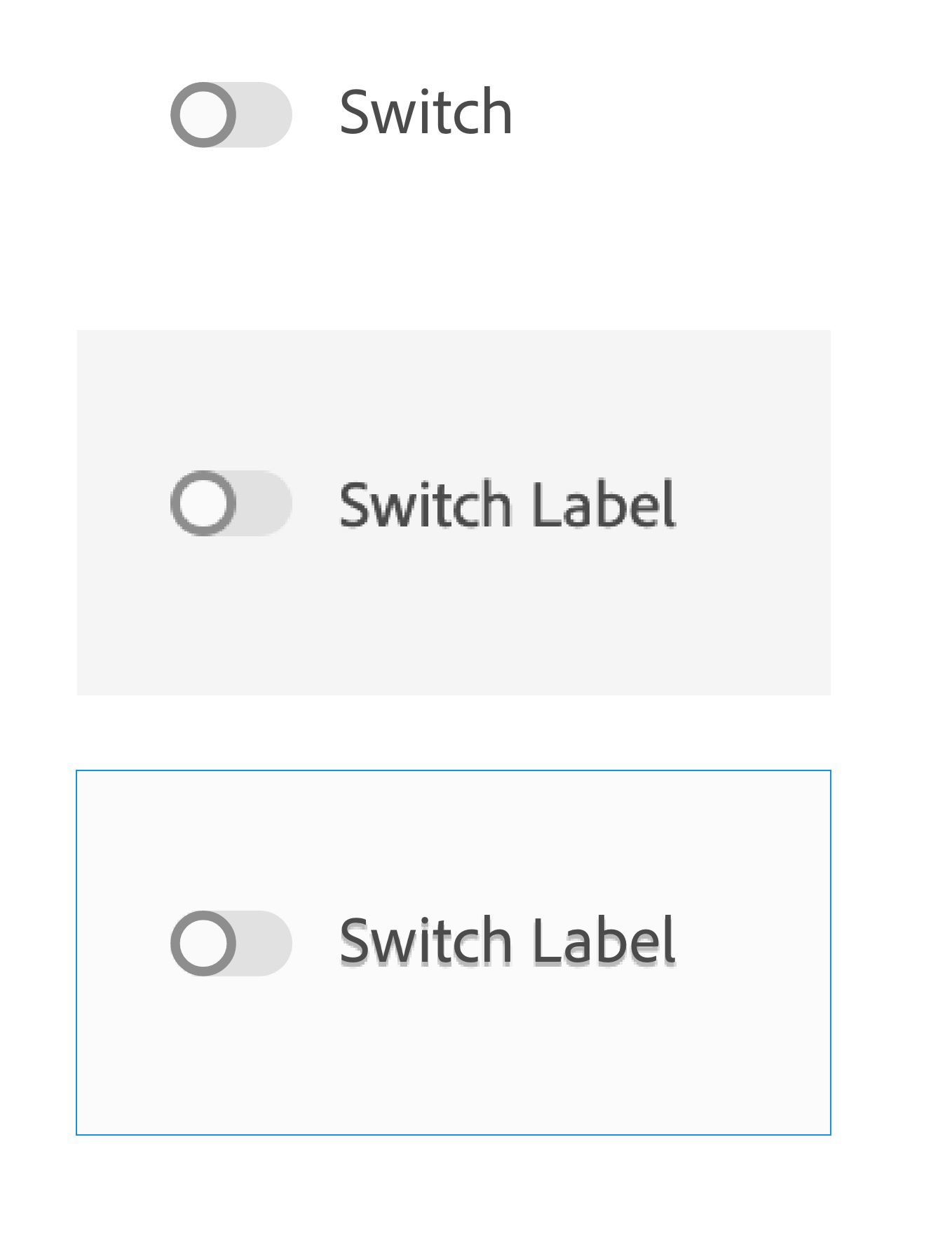 Switch label spacing slightly off · Issue #403 · adobe/spectrum-css · GitHub