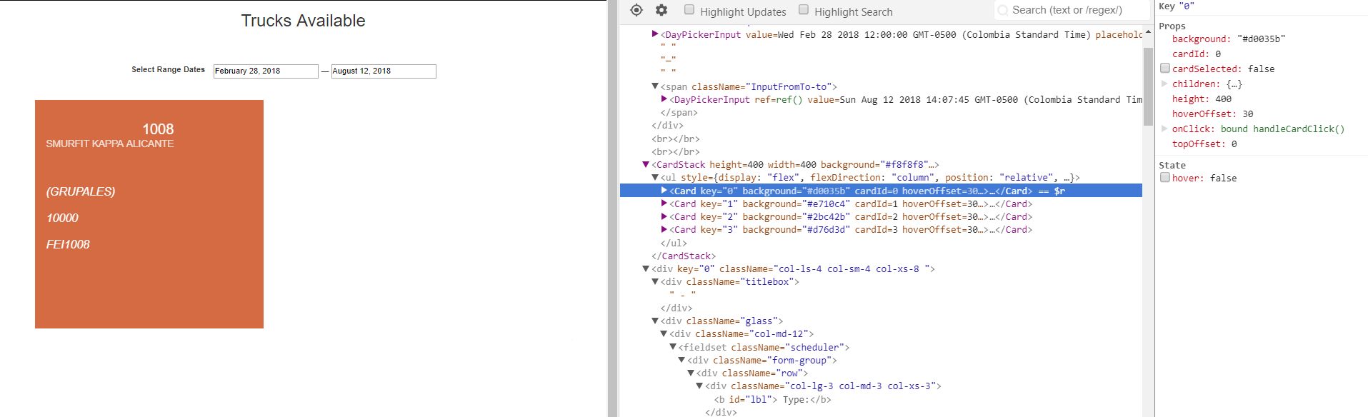 Styles Not Working For Collapsible · Issue 23 · Cameronbourke React Cardstack · Github