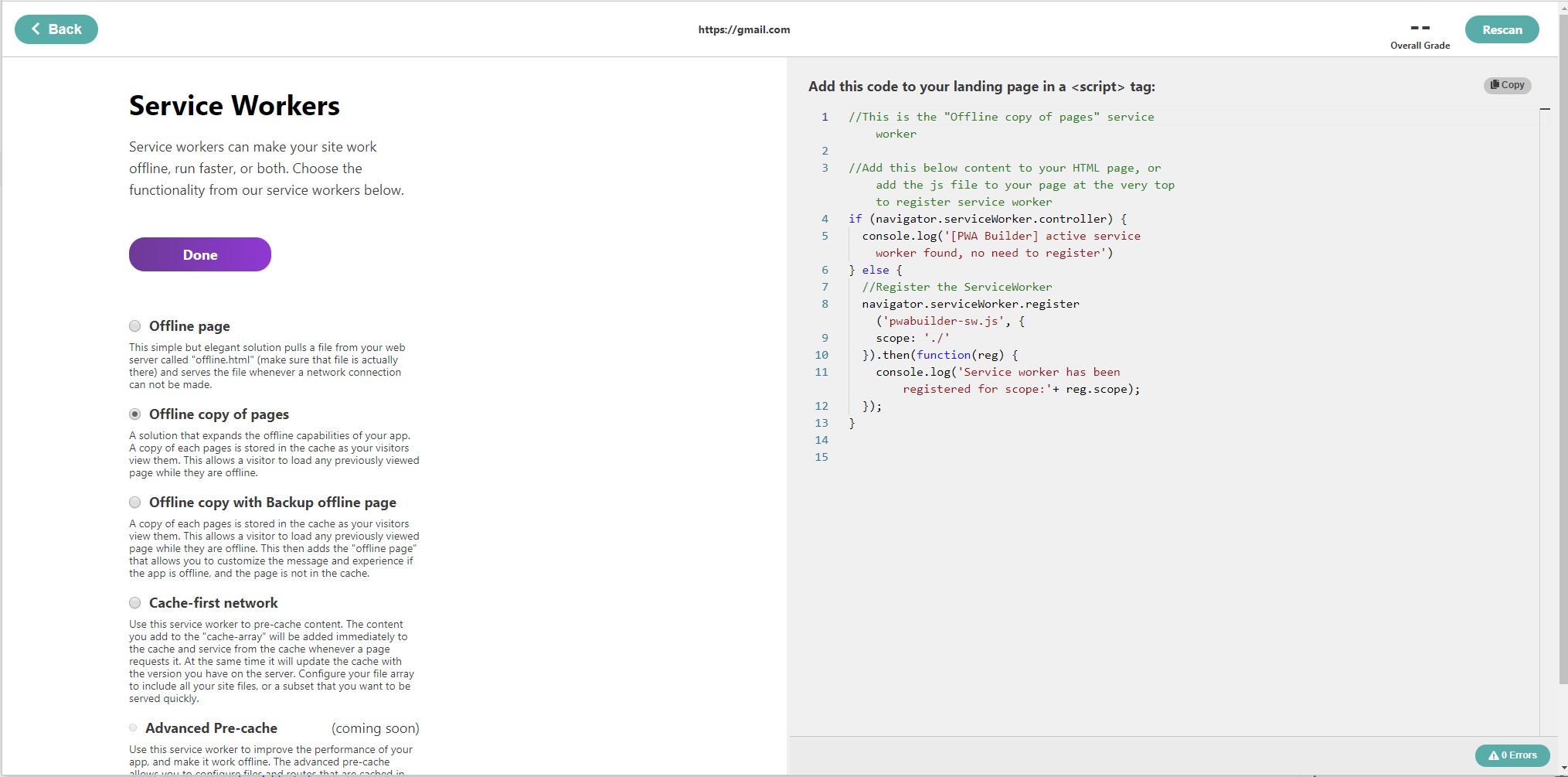 Redesign Layout Of Sw Page Broken · Issue 369 · Pwa Builderpwabuilder · Github
