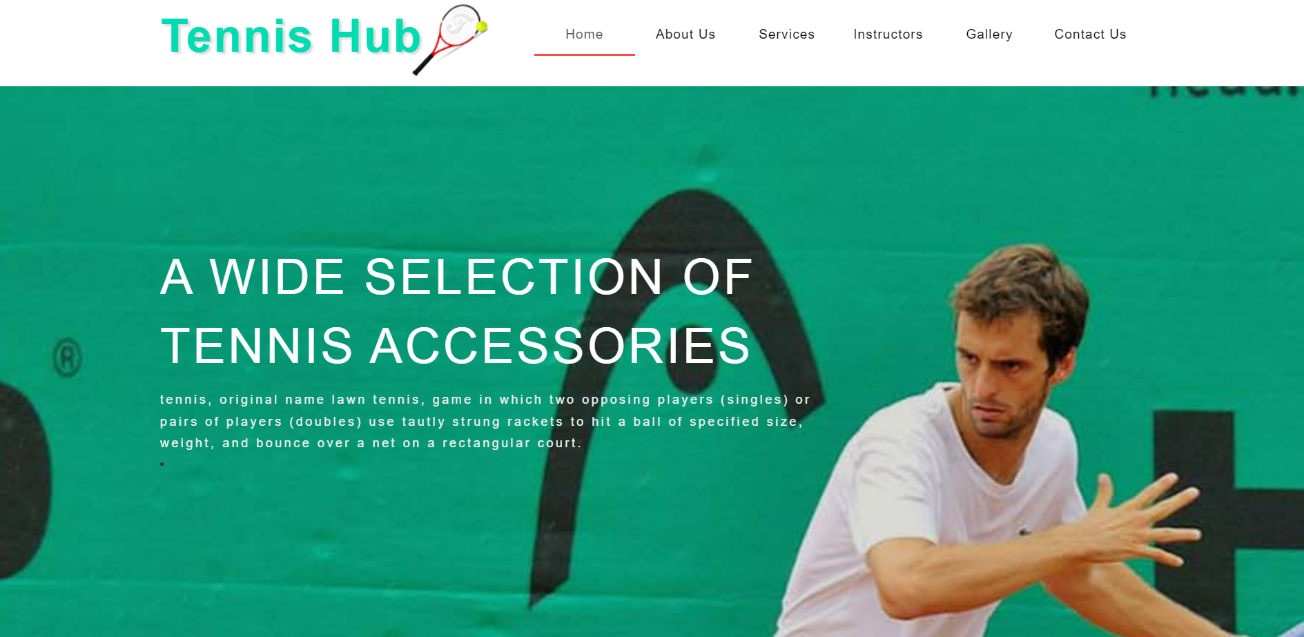 GitHub - rahimullam/Tennis-Hub