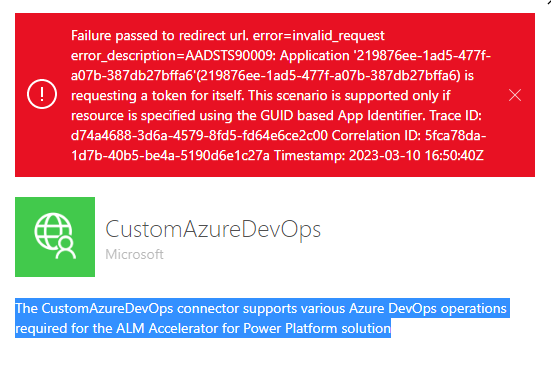 [ALM Accelerator - BUG]: ISSUE TITLE · Issue #5073 · microsoft/coe-starter-kit · GitHub