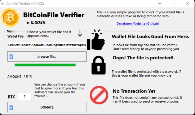 GitHub - Humble2020/BitcoinFile-Verifier: You can now check the validity of the Bitcoin .dat ...