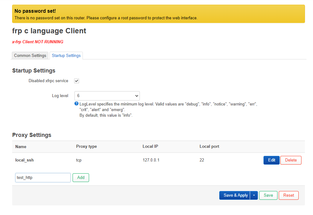 GitHub - liudf0716/luci-app-xfrpc: luci for xfrpc