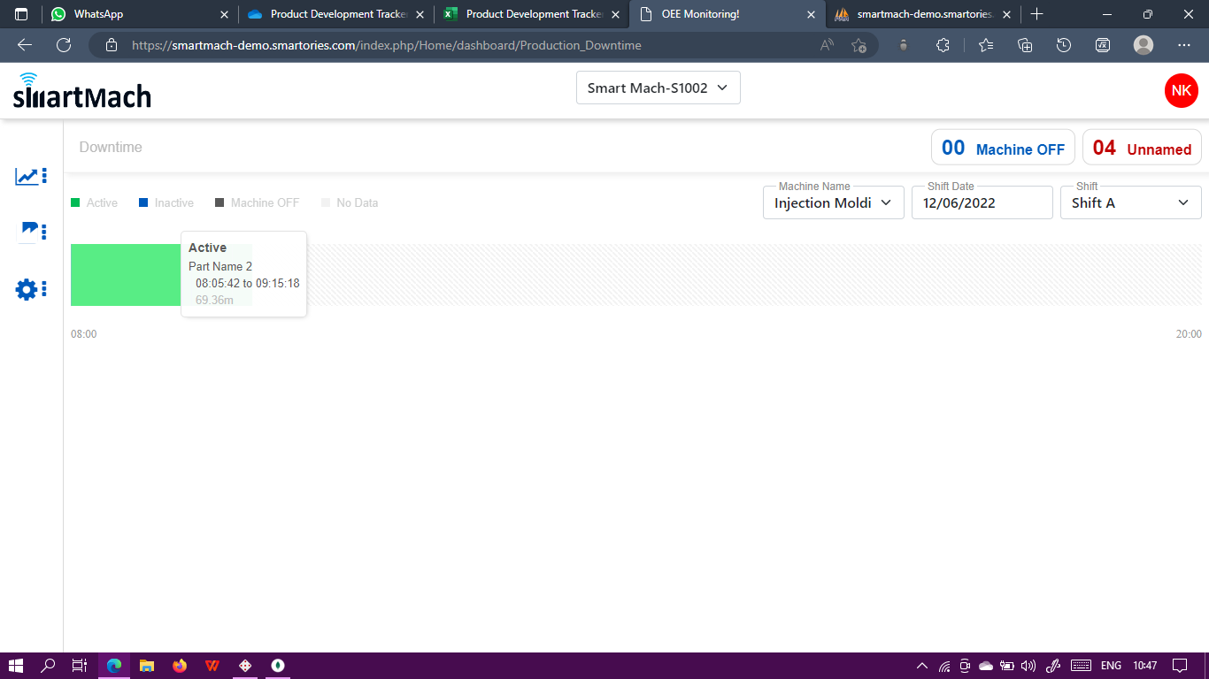 Event start time doesnt match the shift start time · Issue #61 · SmartMach/webapp-v1 · GitHub